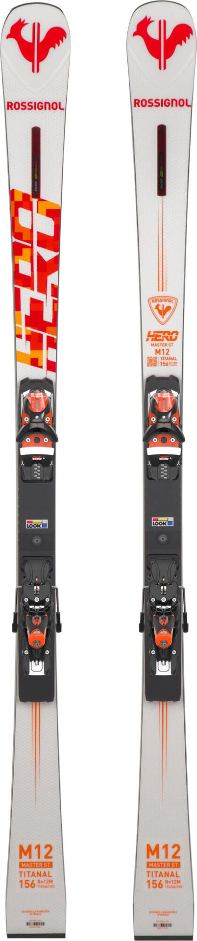 SKI SET - Rossignol - Hero Master ST (R22) incl. SPX 15 Rockerace/Forza ...